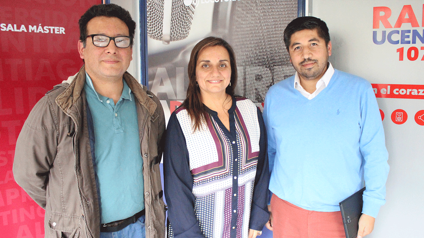 Académicos Sergio Cárdenas y Claudio Henriquez de la Universidad ...