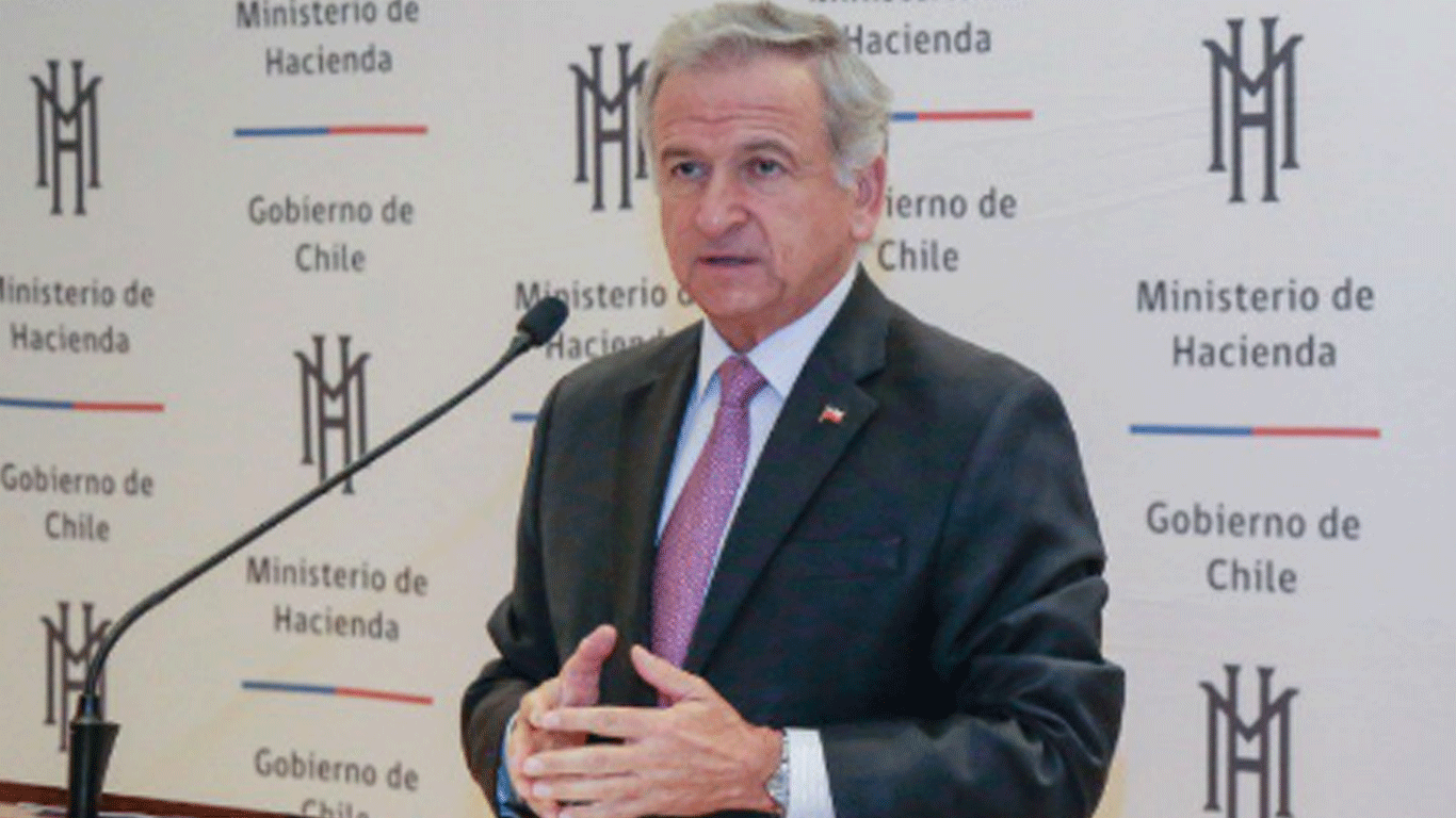 Ministro de Hacienda, Felipe Larraín, afirma que el crecimiento del ...